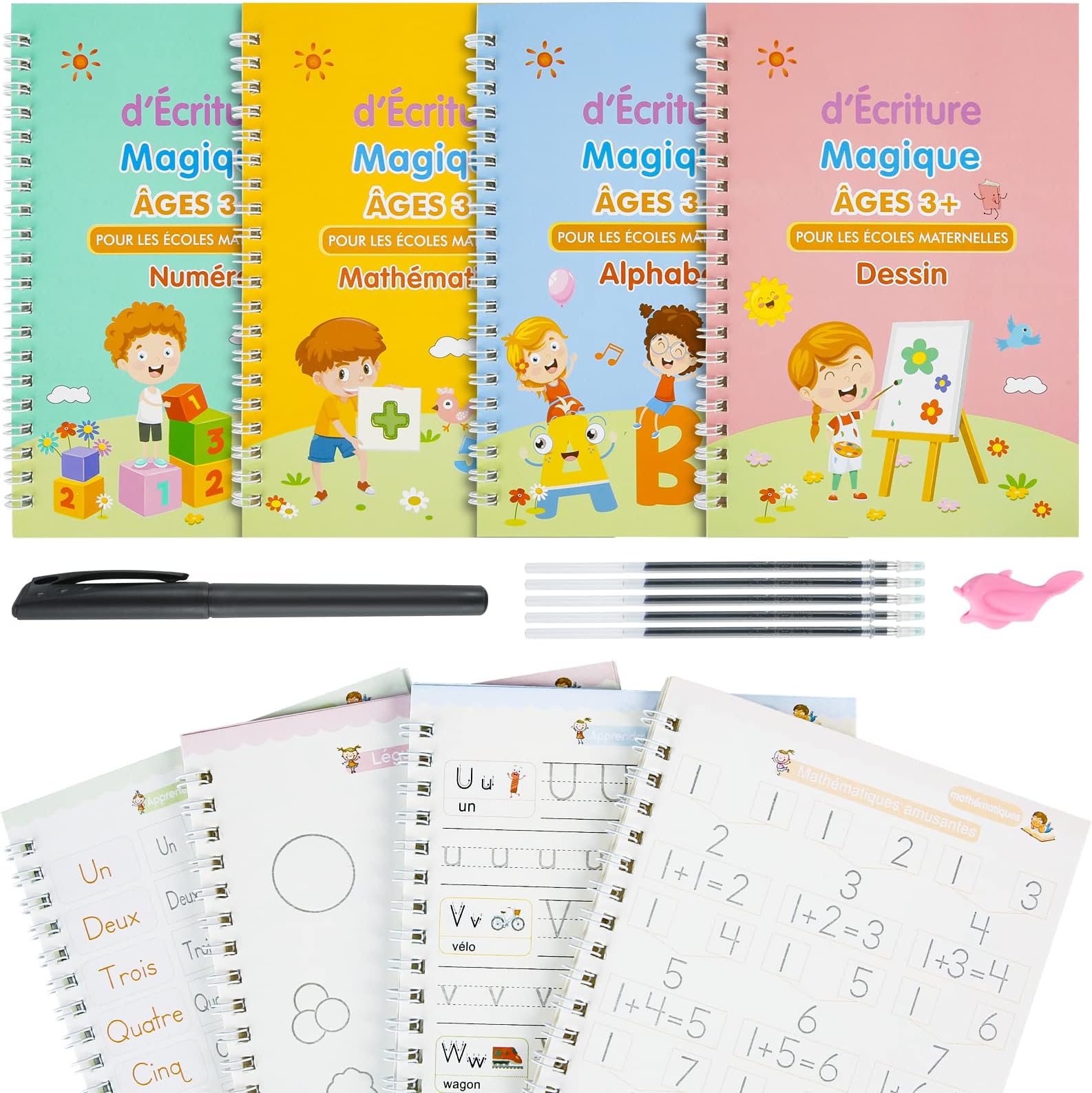 Comius Sharp 4 Cahier Ecriture Francais Set, Calligraphique en Français ...