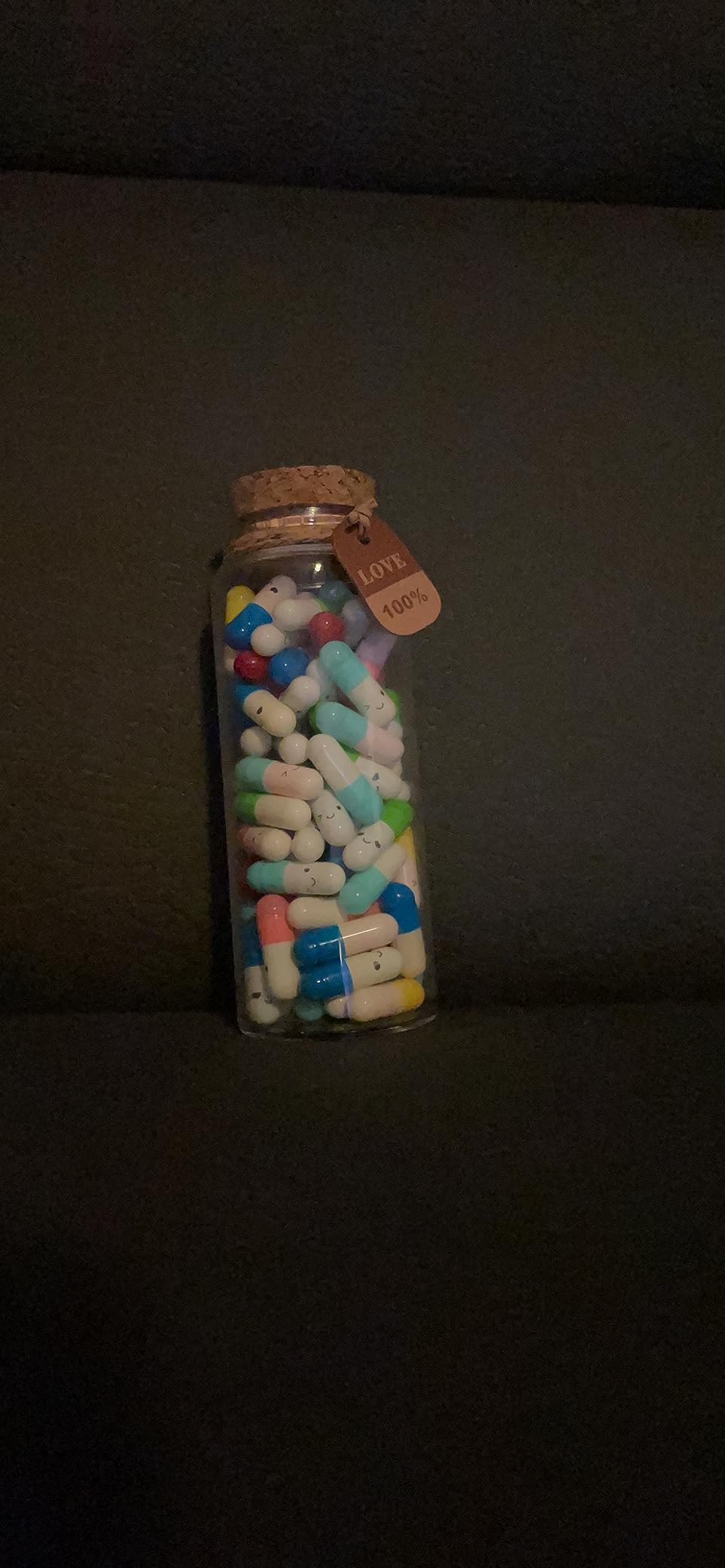 INFMETRY Cute Capsules in a Glass Bottle Lovely Notes Couples Gifts for ...