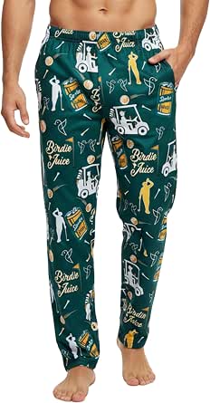 Amazon.com: Funky Junque Men’s Funny Pajama Pants – Soft Lounge ...