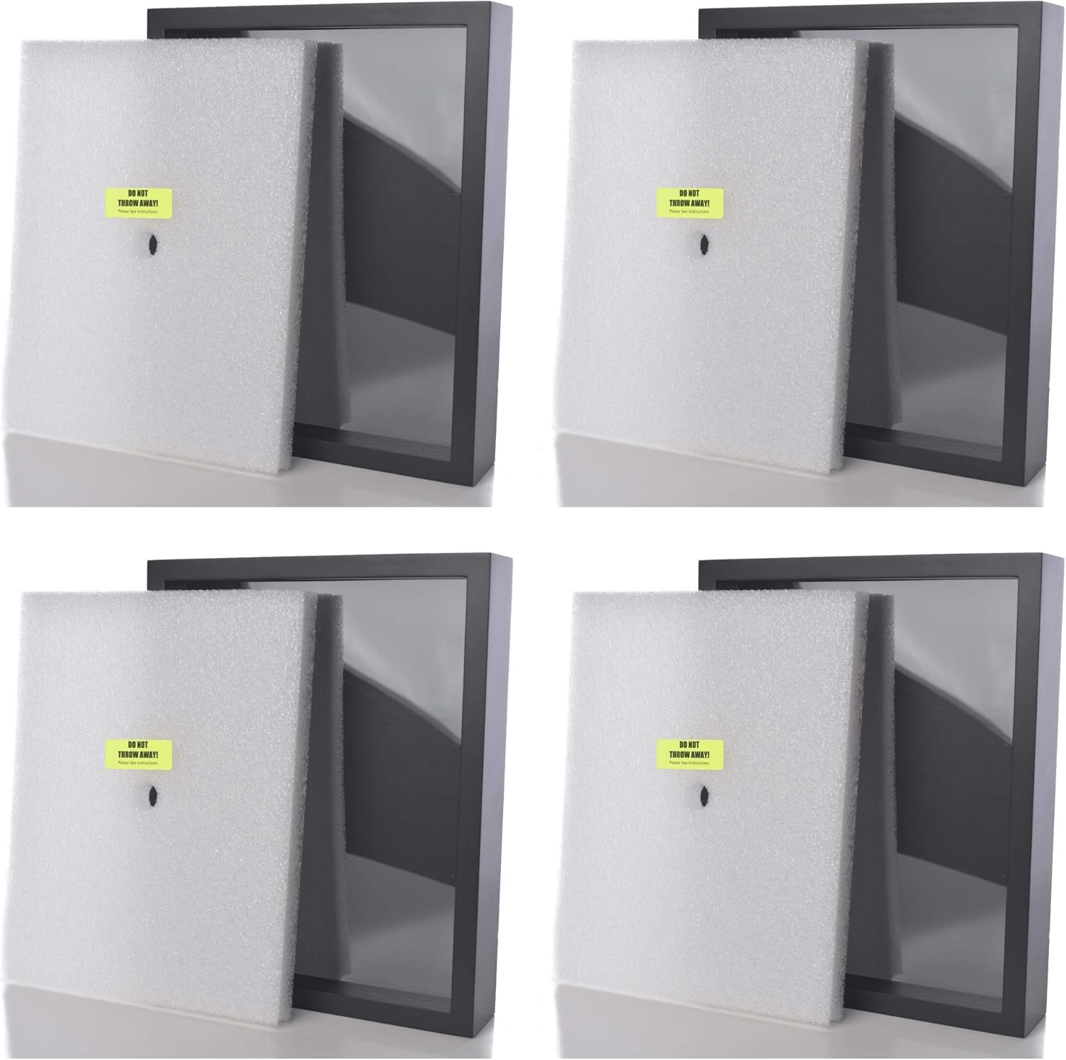 Amazon.com: Shart 4 Pack Original T Shirt Frame with Real Glass ...