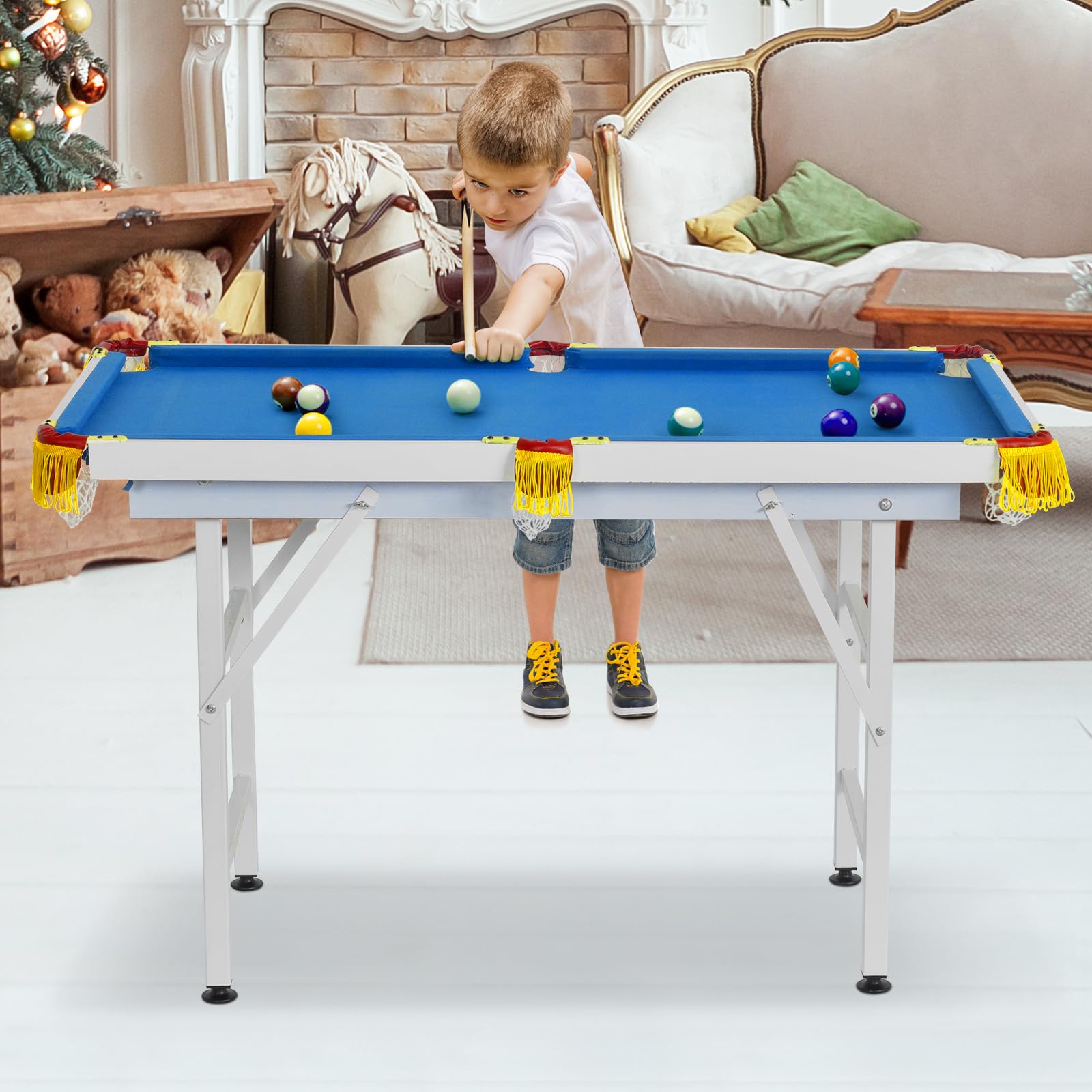Pool Table Foldable GYAX , 48u2019u2019 Foldable Billiard Tables With ...