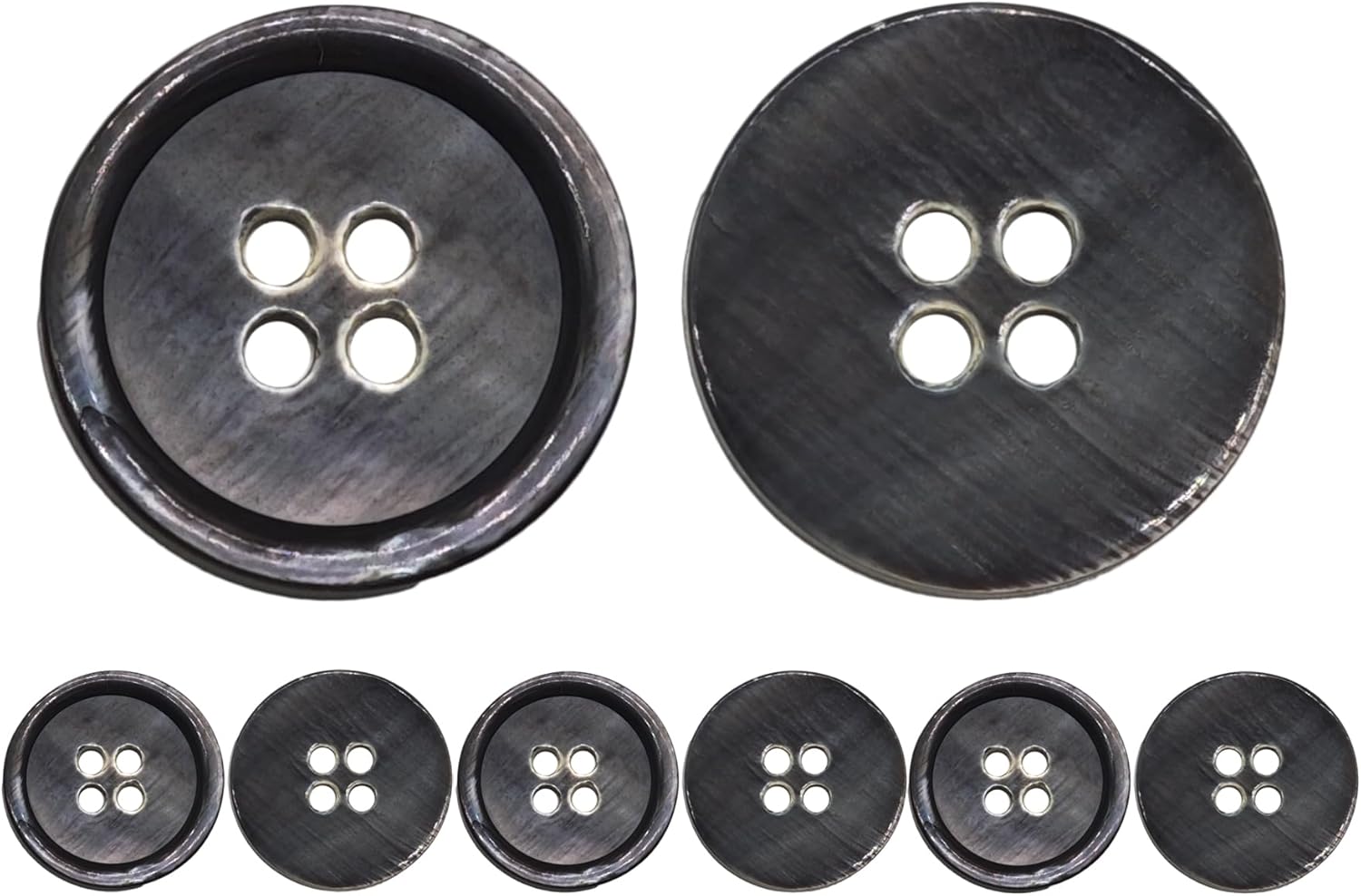 Amazon.com: CANDEOLA 10-Pcs 3/4" Smoke Grey Mother of Pearl Shell ...