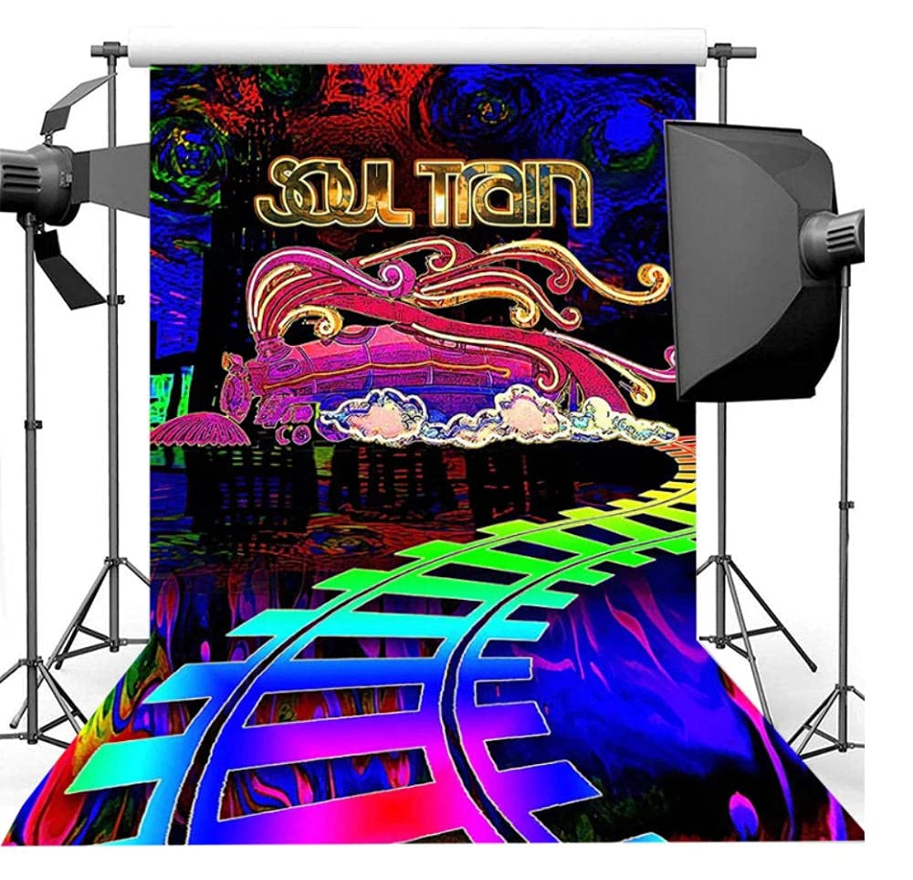 Xiangzhi 7 5ft Photography Background Soul Train Photo Booth Props ...