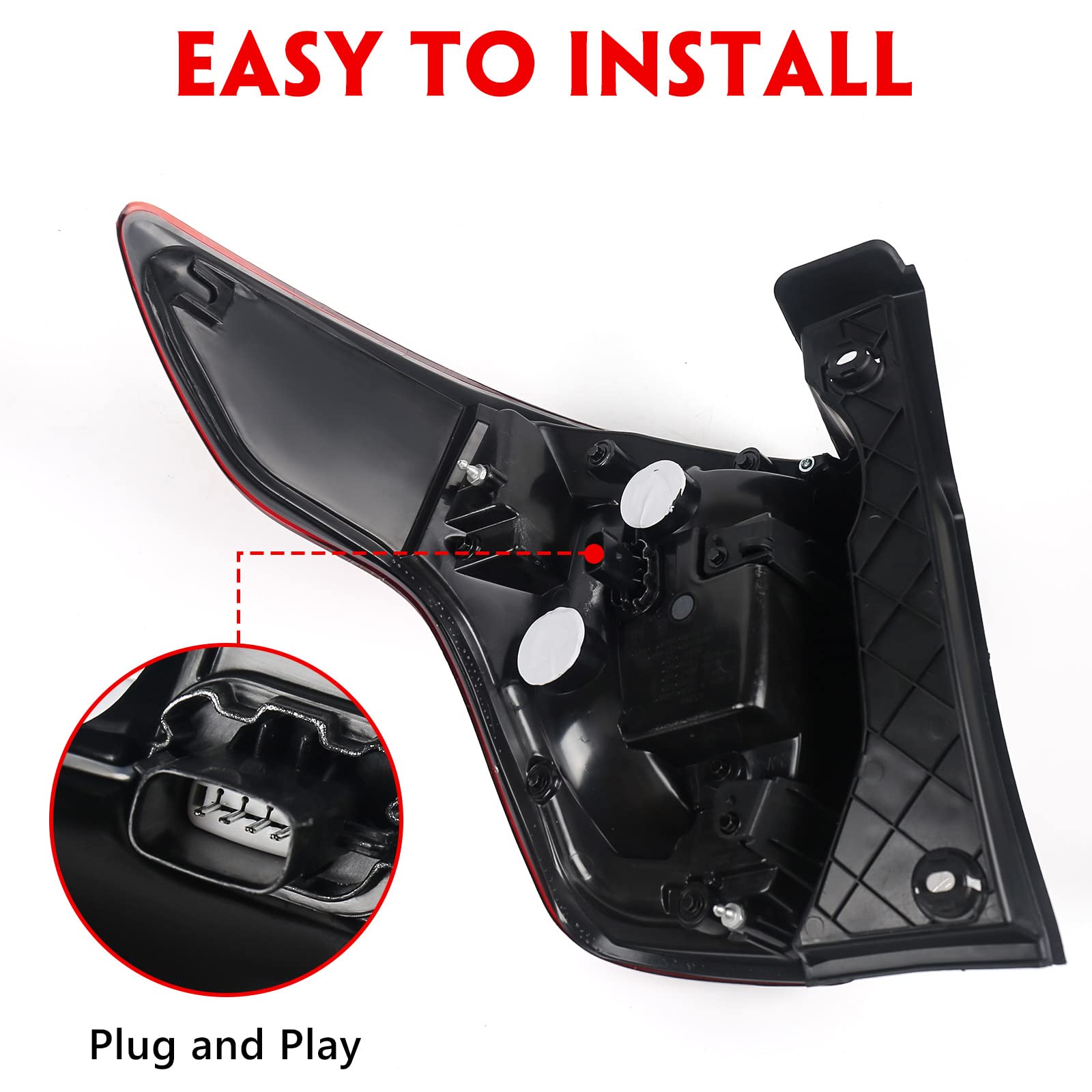 Snapklik.com : For Ford Explorer Tail Light Assembly 2016 2017 2018 ...