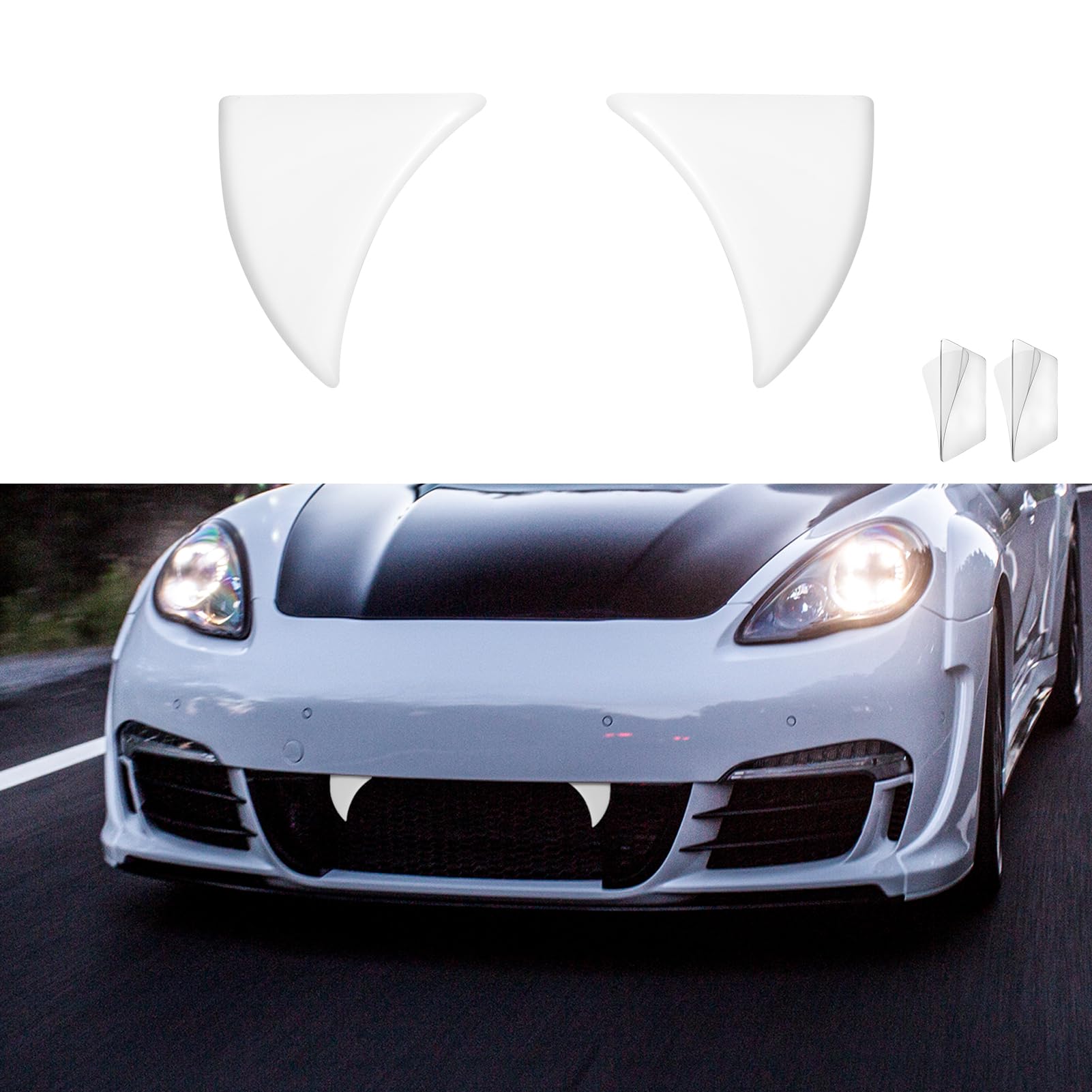 Amazon.com: Nitakou Halloween Car Fangs Car Teeth Decor,Monster ...