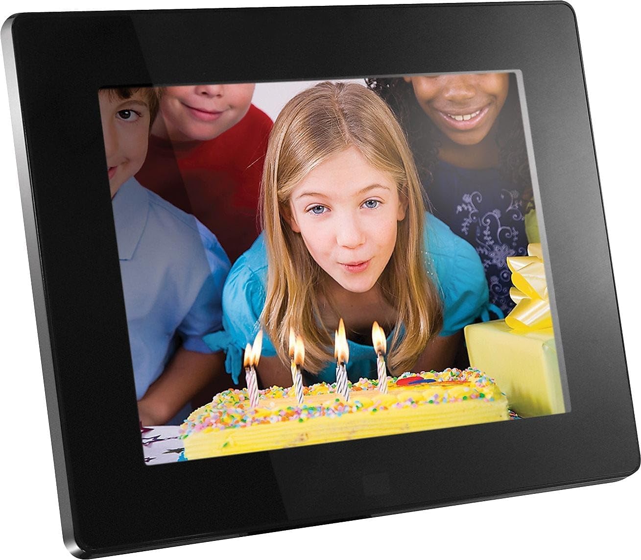 Amazon.com: Aluratek 8" LCD Digital Picture Frame, 4GB Built-In Memory ...