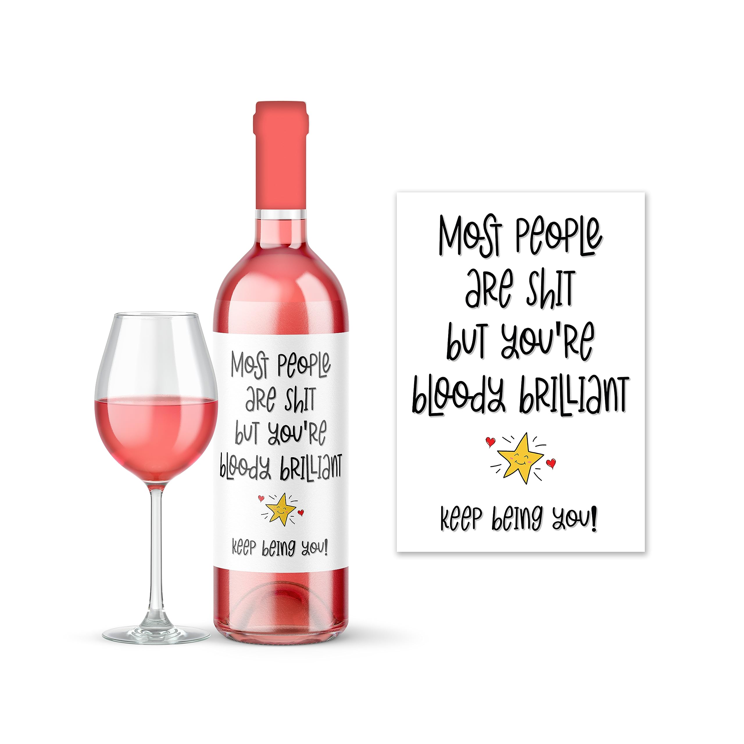 Rib Ticklerz - Funny Wine Label Best Friend Thank You Gifts Bestie ...