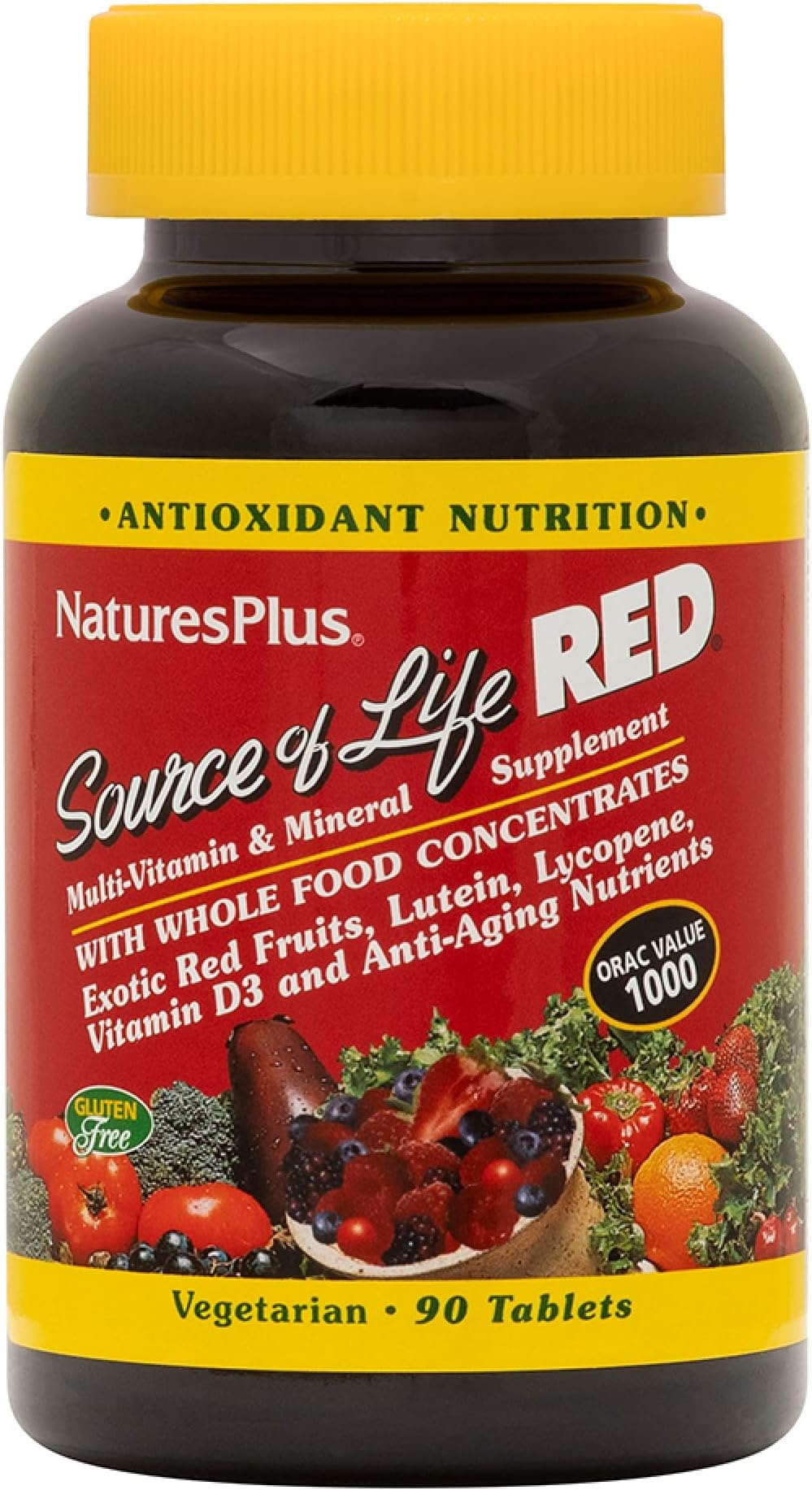 Amazon.com: NaturesPlus Ultra Source of Life No-Iron Multivitamin - 90 ...