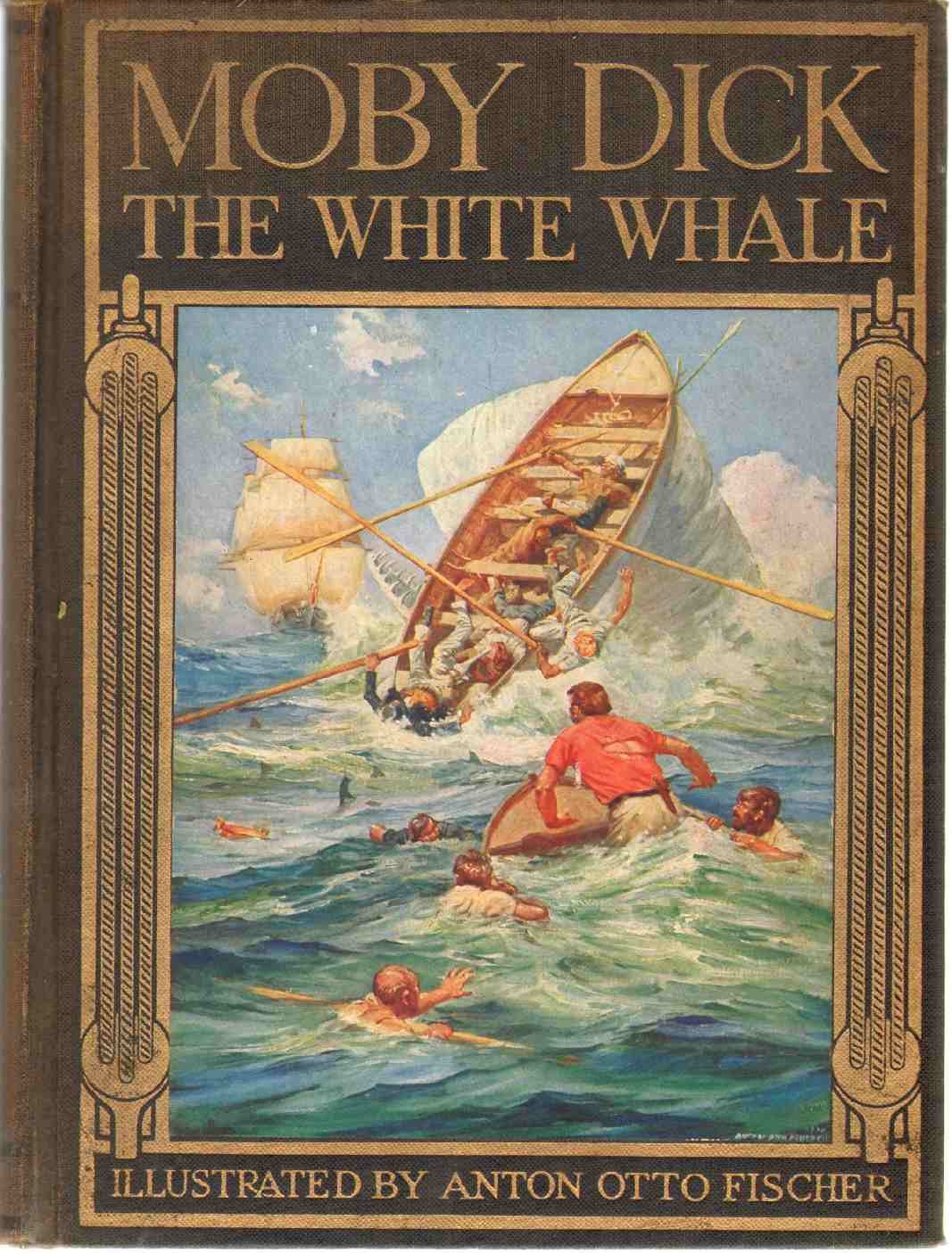 Moby Dick, or the White Whale, Illustrated (The Children's Bookshelf No ...