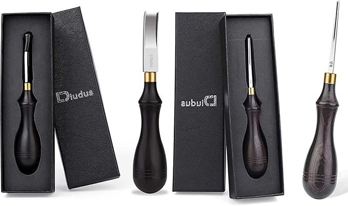 Amazon.com: DIUDUS 10mm Leather Edge Beveler Tool, Wide Mouth Leather ...