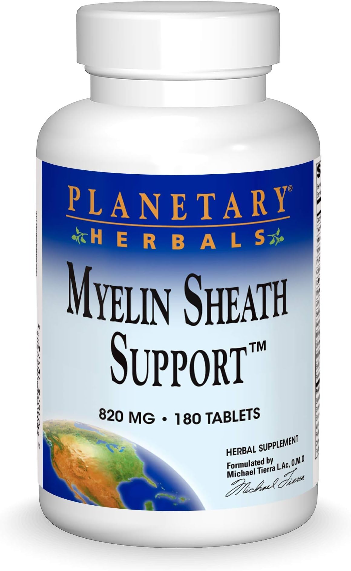 Amazon.com: Planetary Herbals Myelin Sheath Support Tablets, 90 Count ...