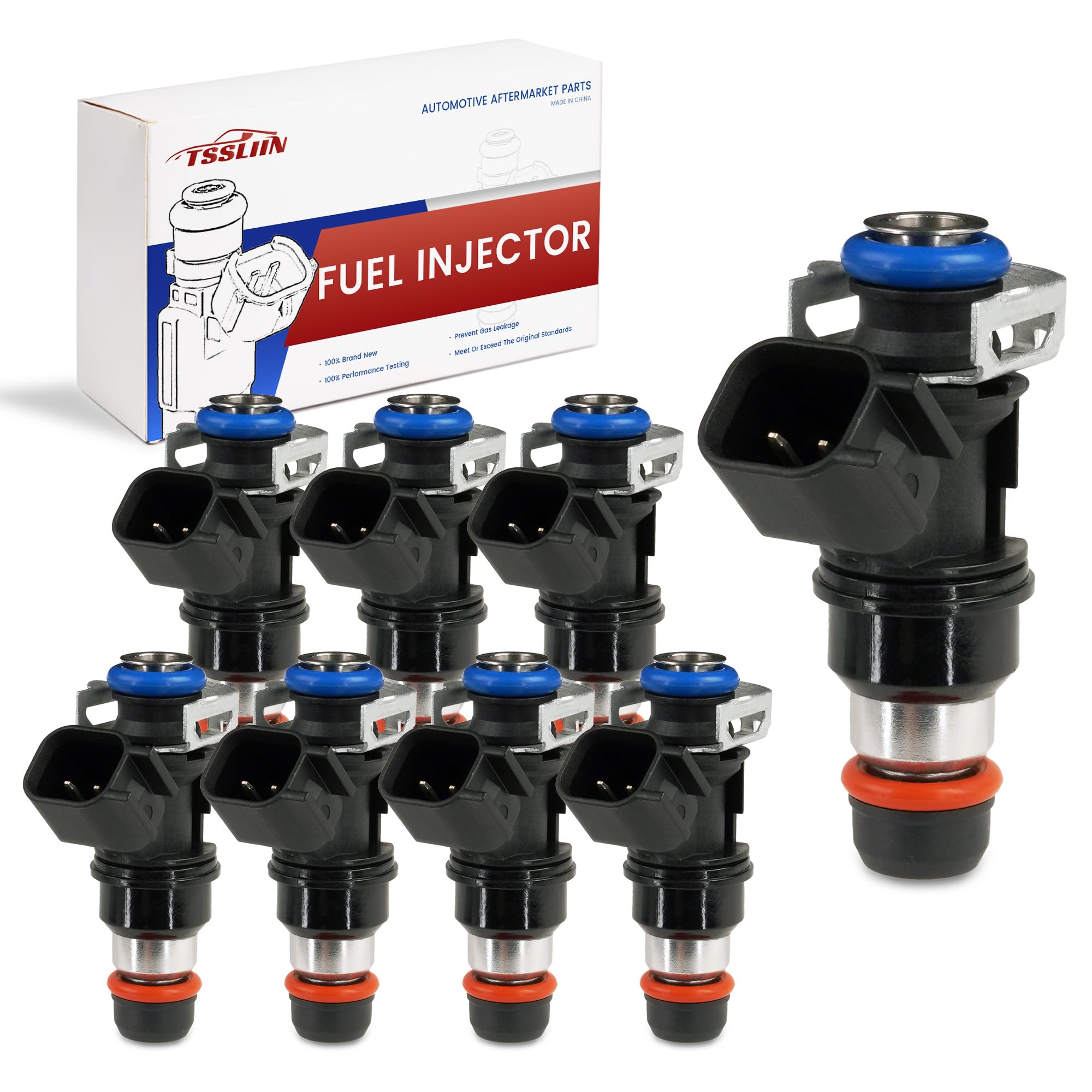 Amazon.com: TSSLIIN Fuel Injectors for/Chevy Silverado 1500 2500 HD ...