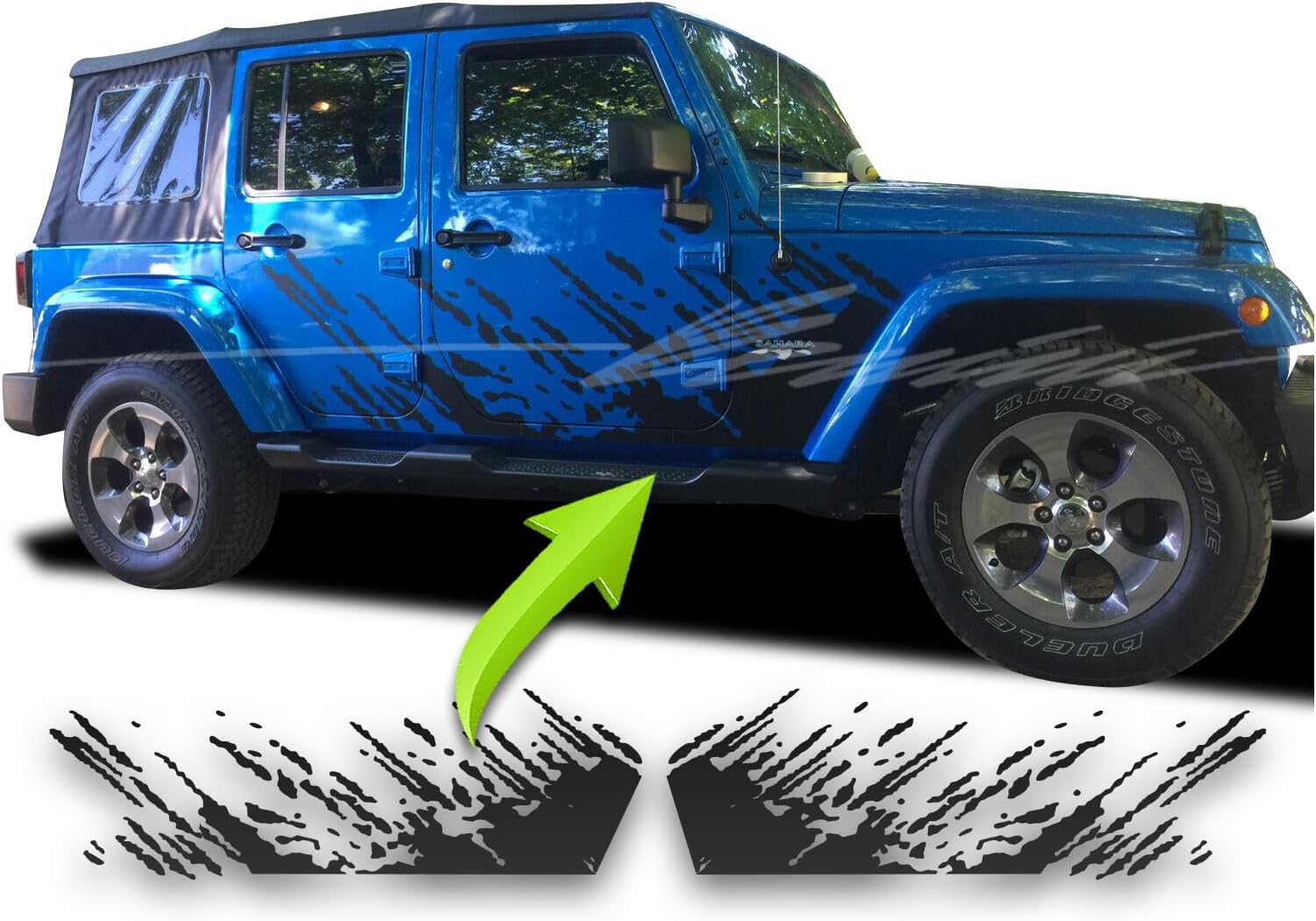 Amazon.com: Factory Crafts Splash Side Graphics Kit 3M Vinyl Decal Wrap ...