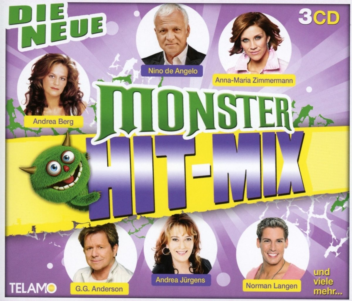 Amazon.com: Monster Hit Mix-Die Neue: 4053804311281: Various: Books
