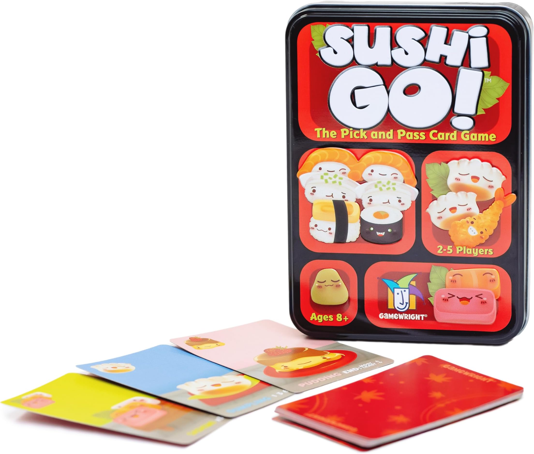 Gamewright Sushi Go Card Game, multi-colored, 1 pack : Amazon.com.au ...