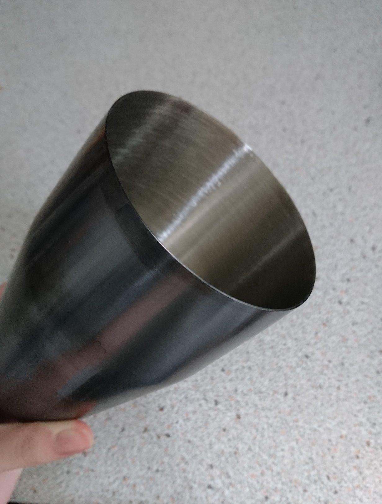 Titanium Coated Stainless Steel Cocktail Shaker | Professional 3 Piece ...