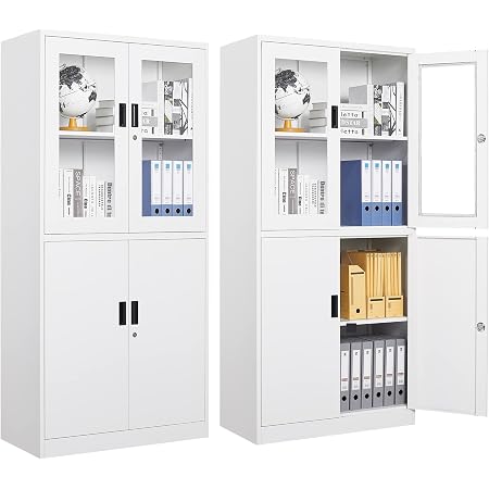 Amazon.com: LISSIMO File Cabinets,Filing Cabinet with Lock for Home ...