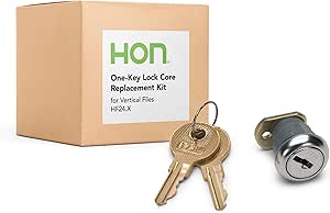 HON F24 “One Key” Core Removable Field Installable Lock Kit, Brushed ...