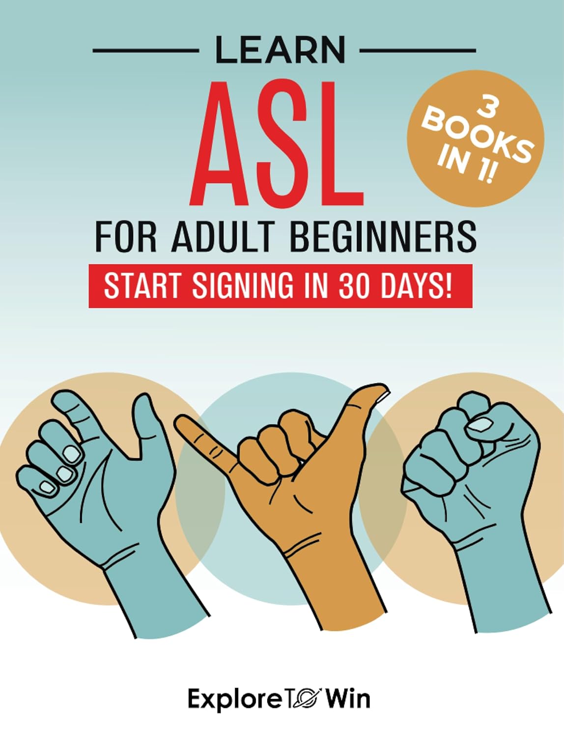 Amazon.com: Learn American Sign Language for Adult Beginners: 3 ASL ...