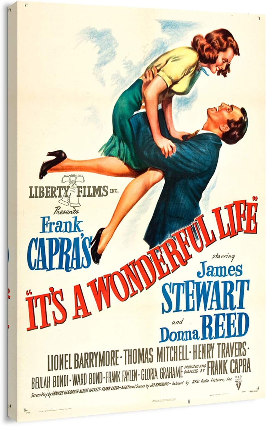 Amazon.com: Posters USA It's a Wonderful Life Movie Poster GLOSSY ...