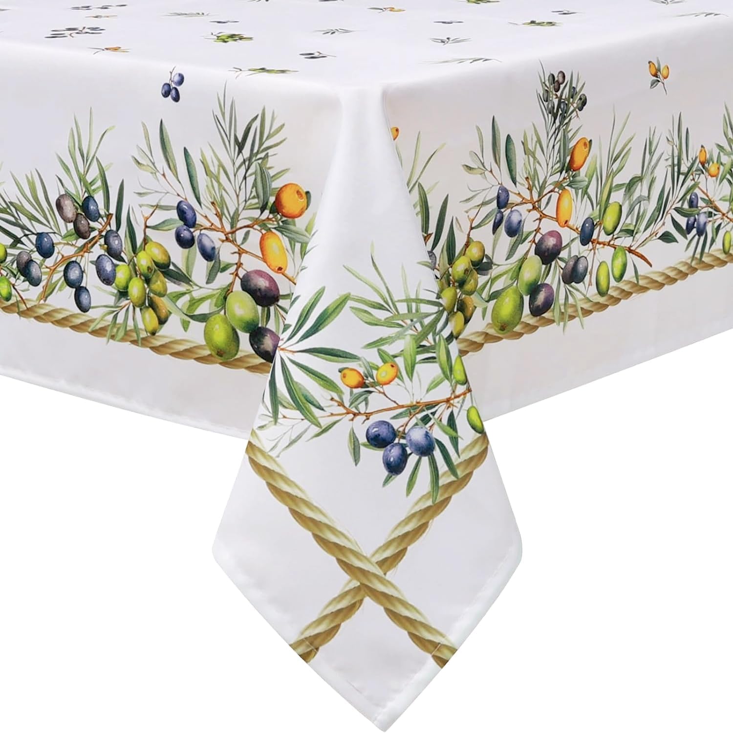 Amazon.com: Arquiel Spring Summer Tablecloth 60×84 inch, Waterproof ...
