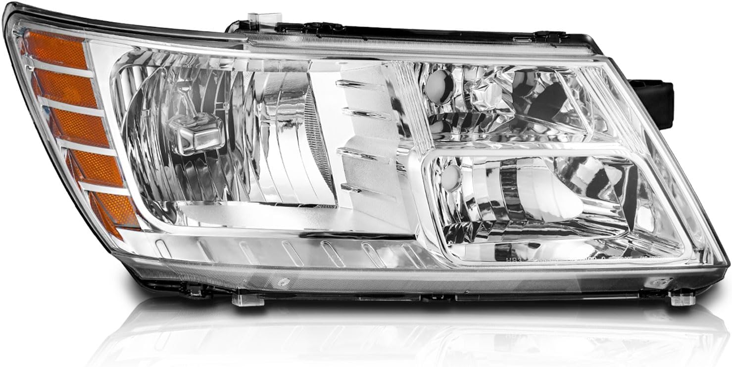 Amazon.com: WEELMOTO for 2009-2020 DODGE JOURNEY Headlights Assembly ...