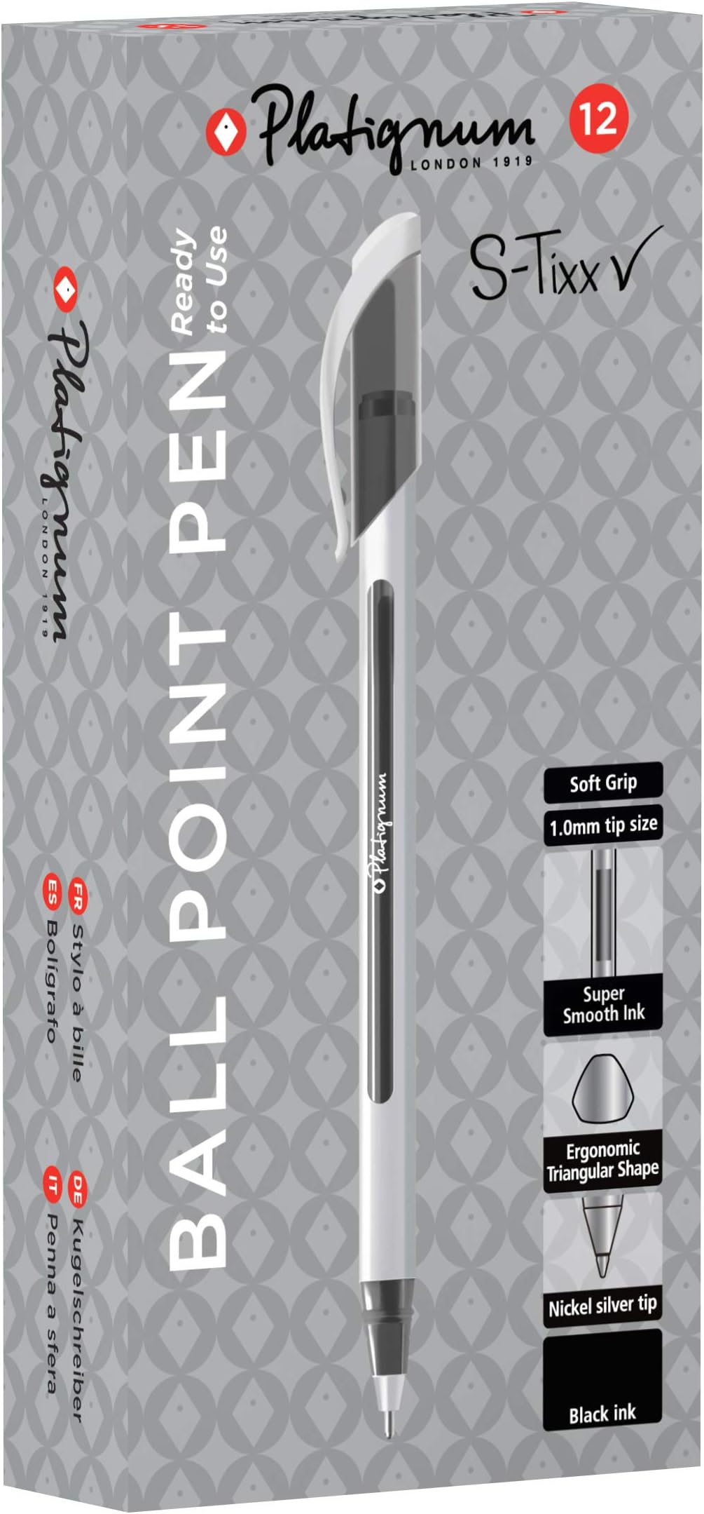 Swanneck Left handed pen 2 pen pack of yellow barrel black ink : Amazon ...