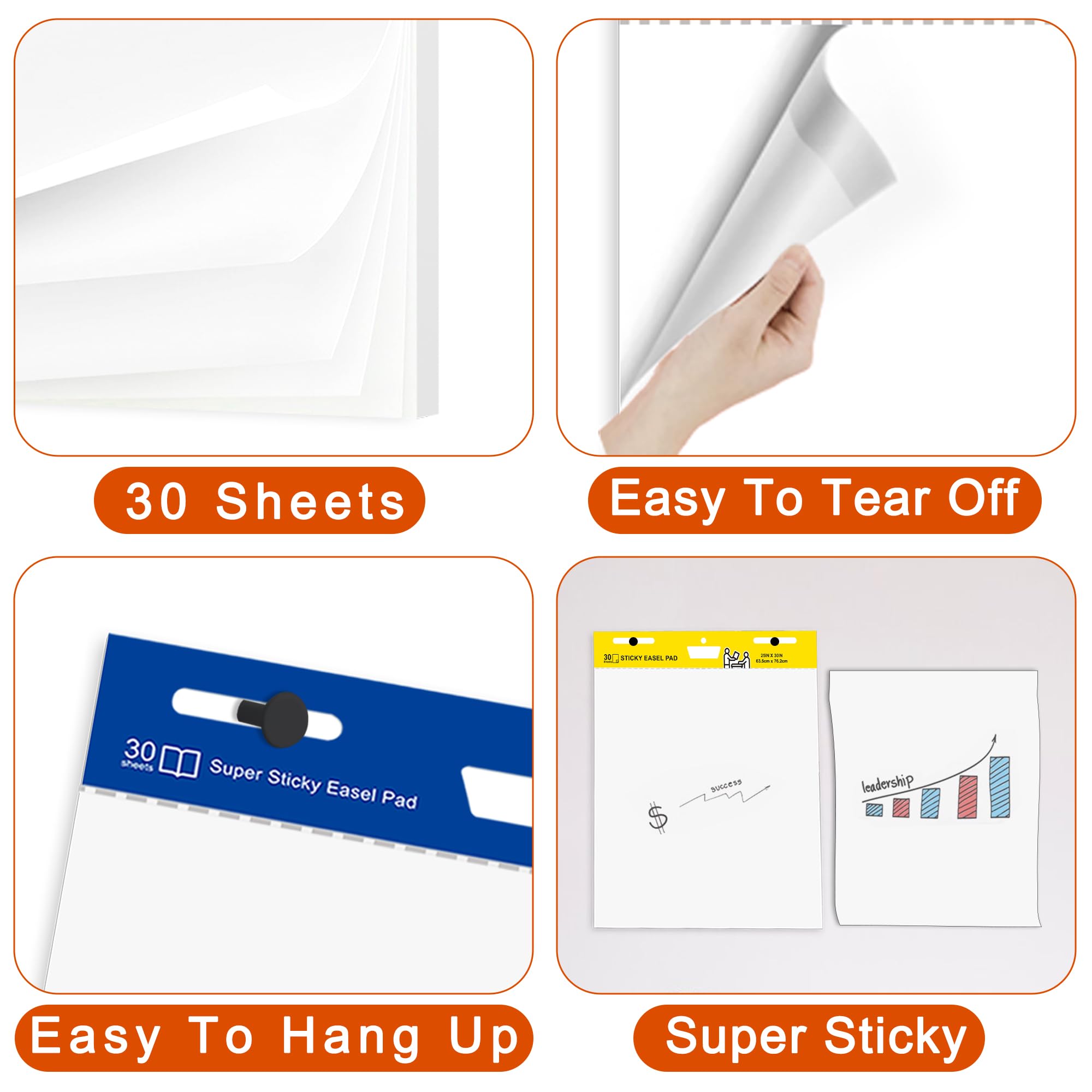 Snapklik.com : Post-it Super Sticky Easel Pad,25 In X 30 In Self Stick ...