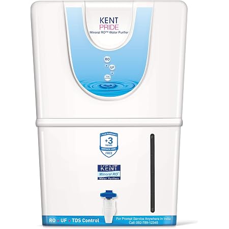KENT 11067 Pride Plus RO + UF + UV Wall Mountable Water Purifier 8 L ...