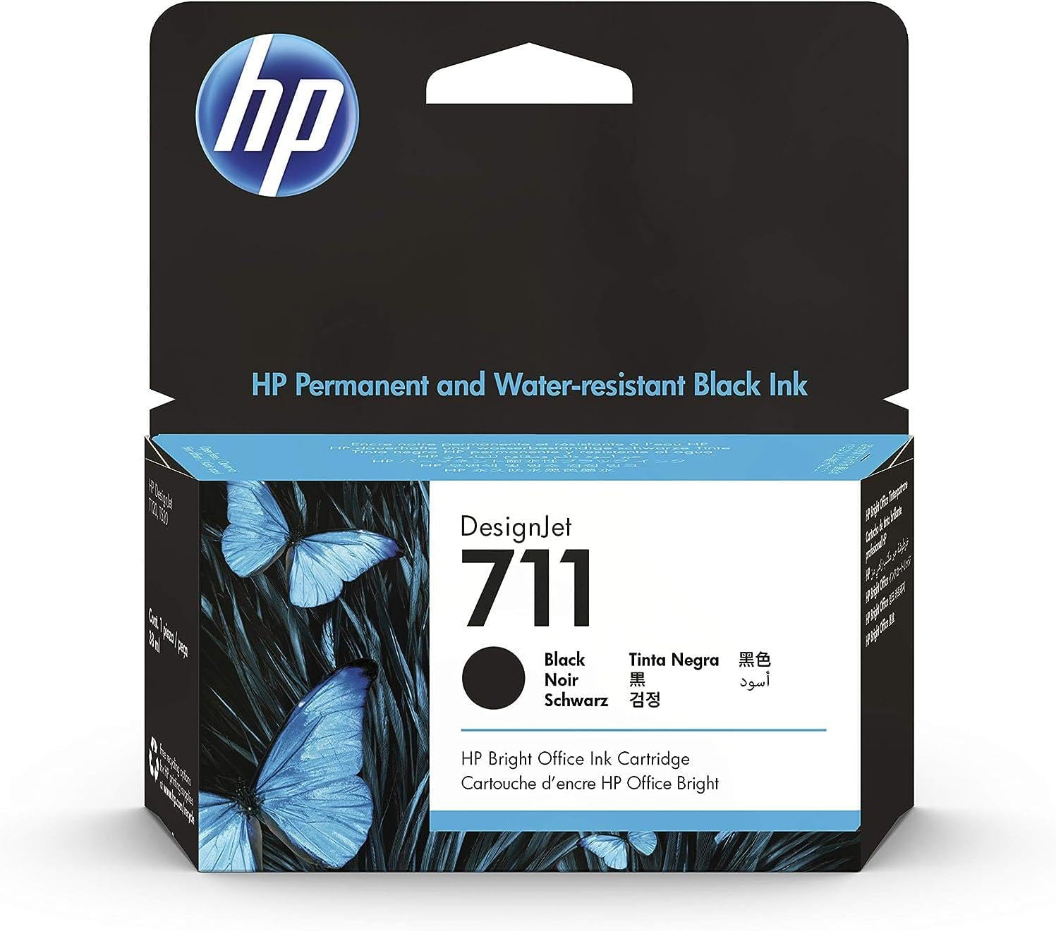 HP 711 CZ129A, Cartuccia Originale HP, Compatibile con Stampanti HP ...