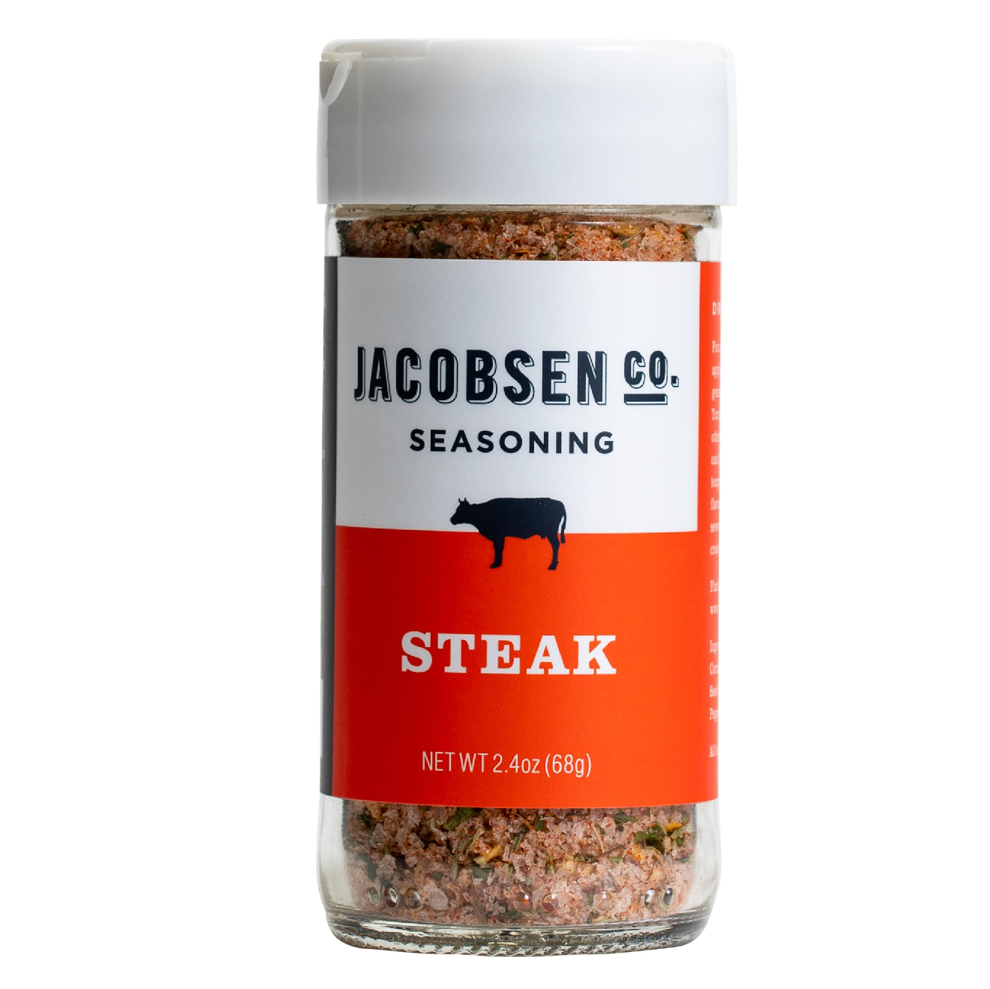 Amazon.com : Jacobsen Salt Co. Steak Seasoning – Sea Salt Soy-Free, Non ...