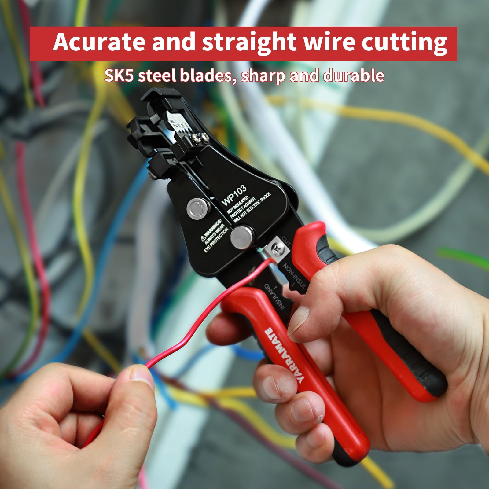 Snapklik.com : Automatic Wire Stripper/Wire Crimper/Wire Cutter, 3 In 1 ...