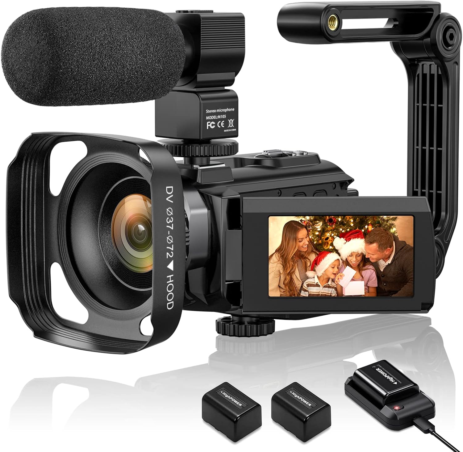 Amazon.com : DuaFcoh 4K Video Camera Camcorder 48MP Vlogging Camera for ...