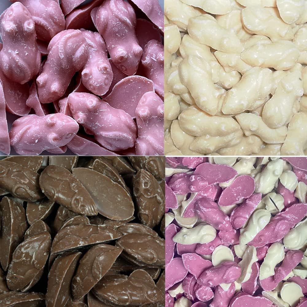 Candycrave Mice - Chocolate Flavour Mice sweets Bag (Mixed, 2kg ...