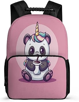 TPISLI Kids and Teens Panda Backpack 8-12 Years Animal Panda Pink ...