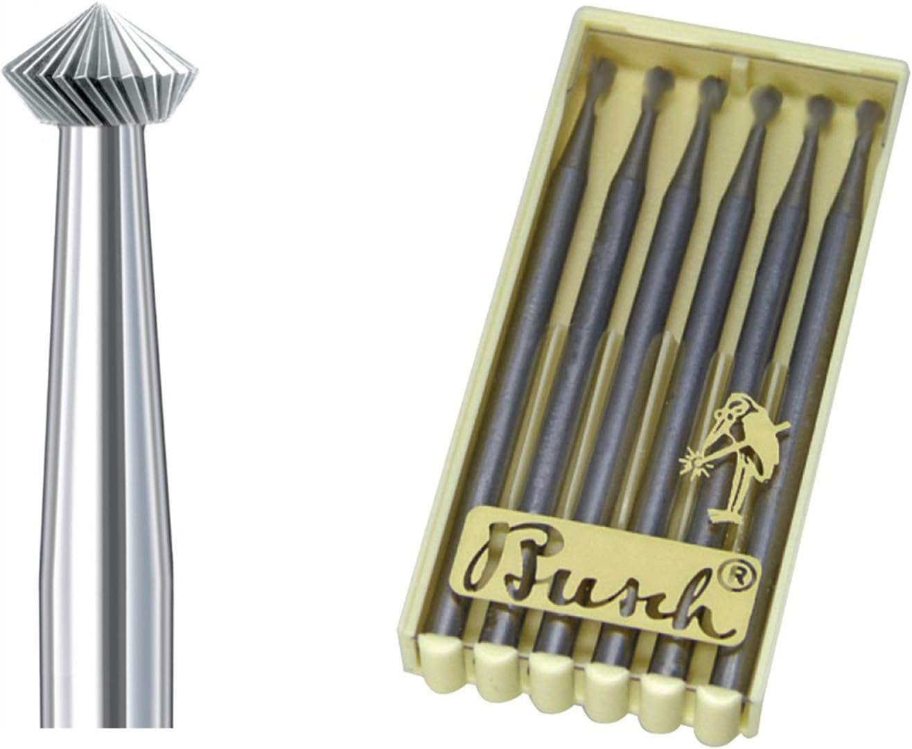 Amazon.com: Busch Hart Burs 1.7mm 6pack : Industrial & Scientific