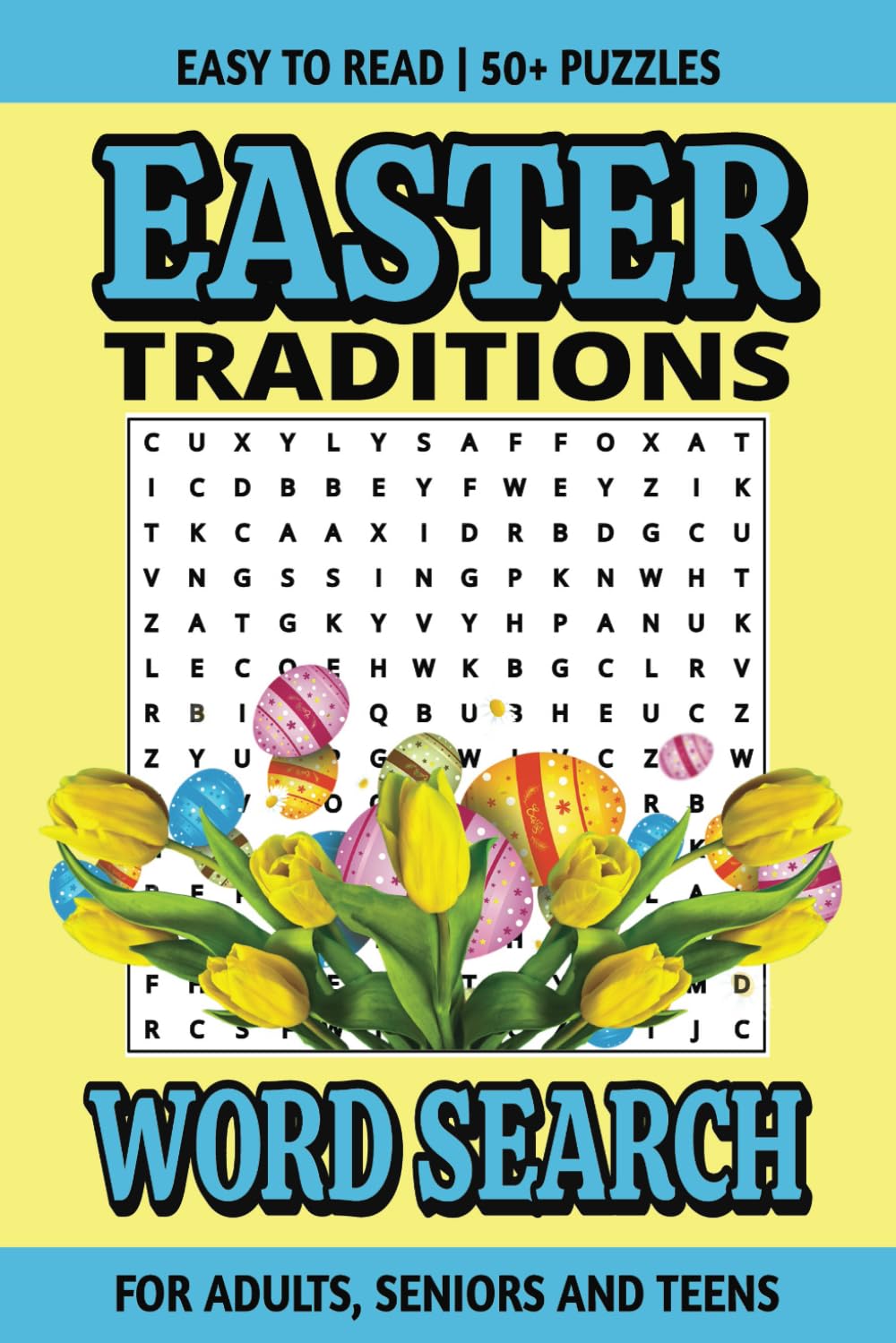 Easter Traditions Word Search Puzzle Book: Word Searches with Easy to ...