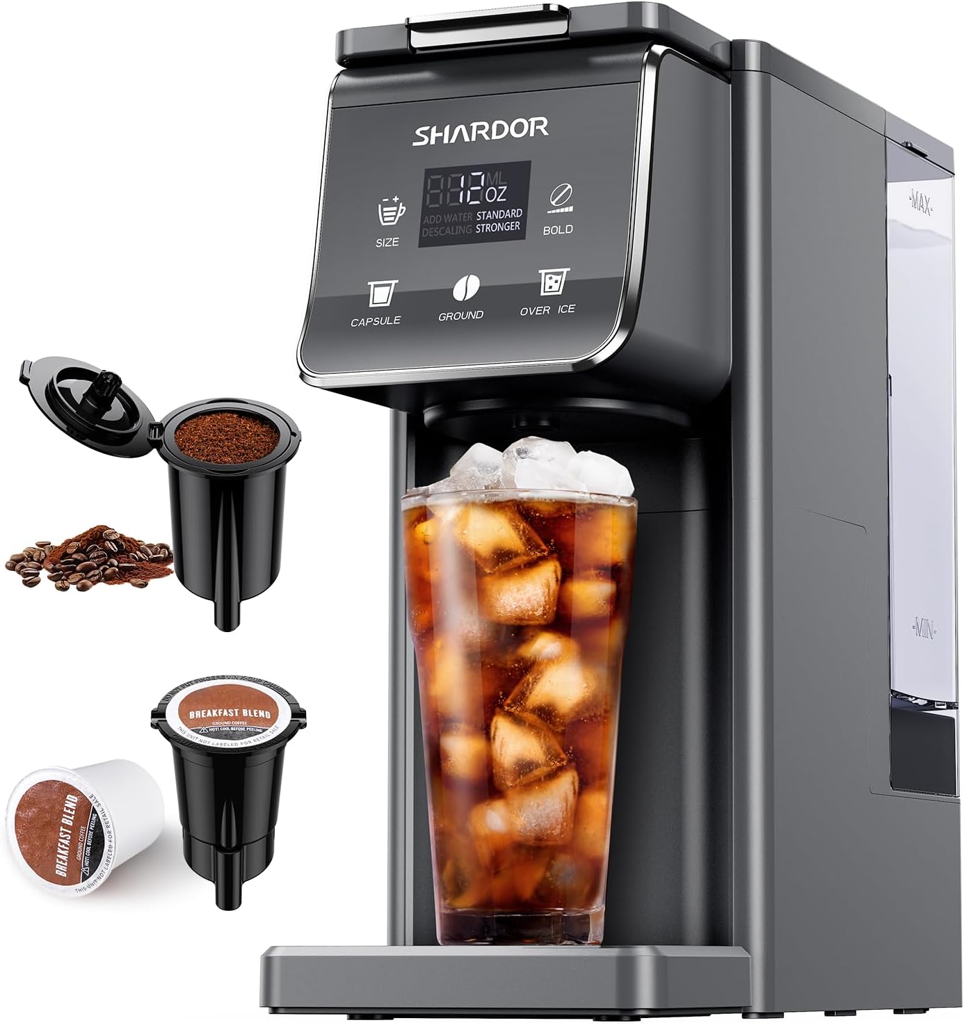 Amazon.com: Mueller Single Serve Pod Compatible Coffee Maker Machine ...
