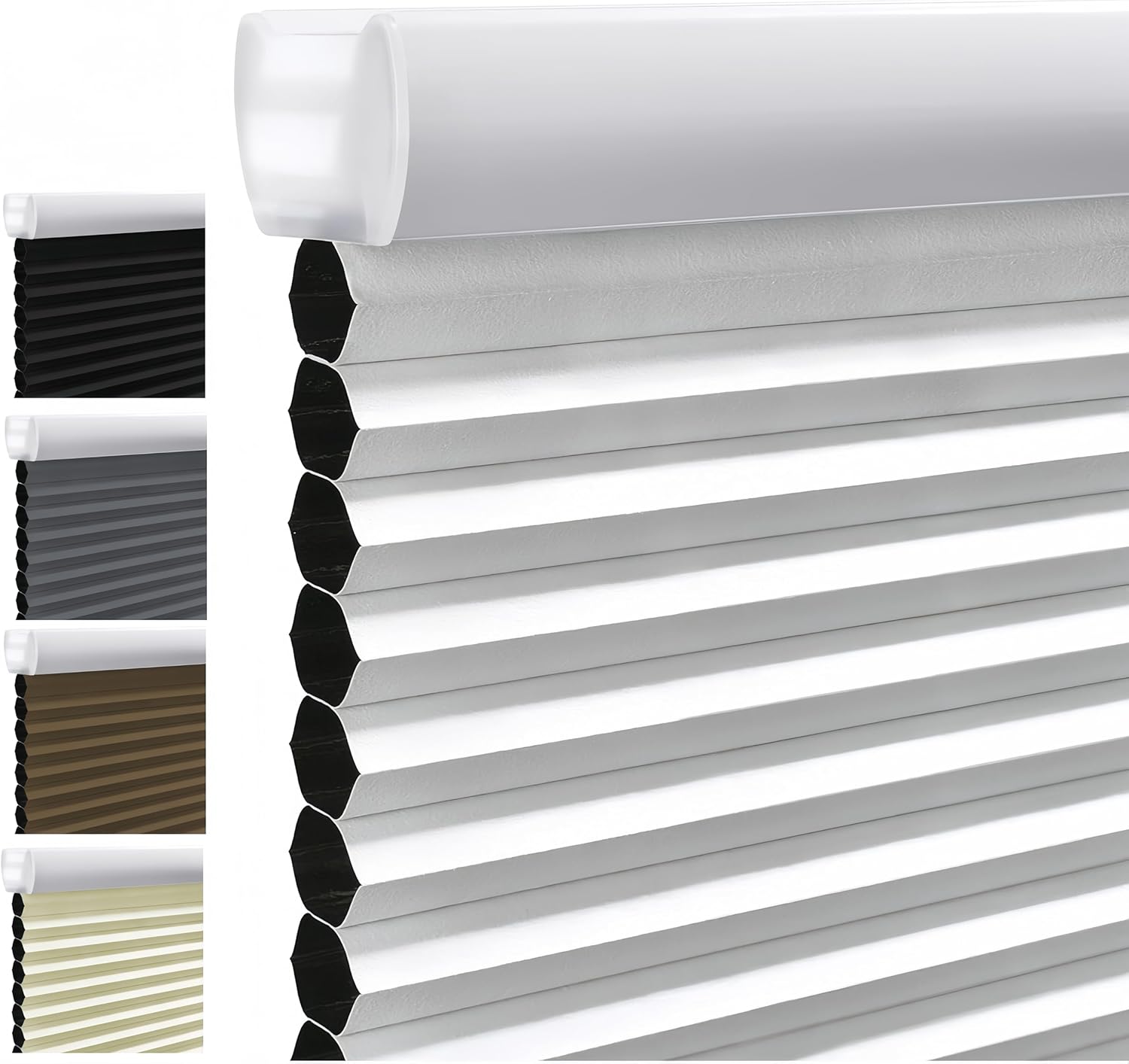 Amazon.com: SENXIEN Blackout Cellular Shades Cordless Honeycomb Shades ...