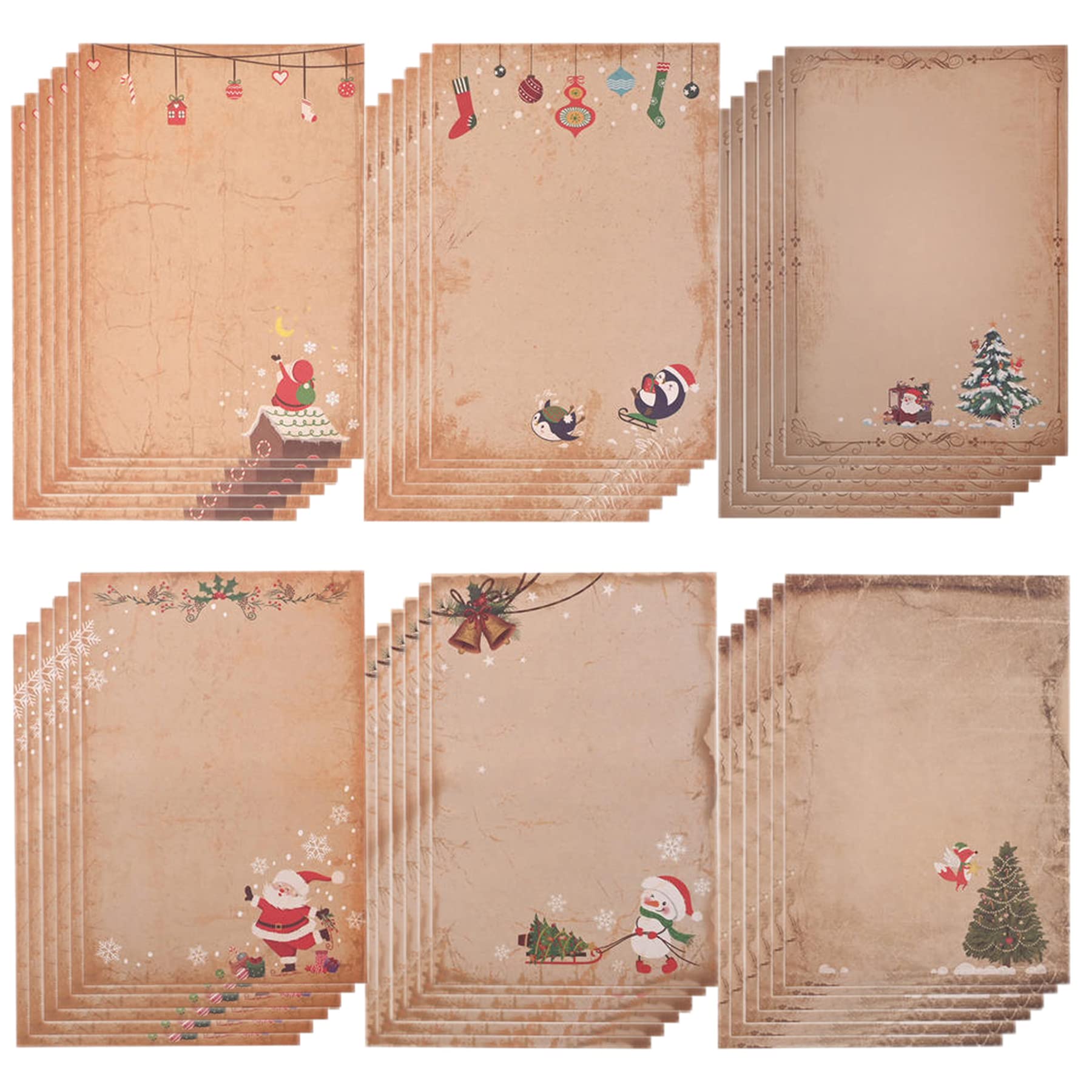 Vintage Christmas Letterhead