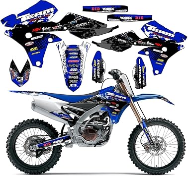 Team Racing Graphics kit for 2015-2016 Yamaha YZ 85, SCATTER, Graphics ...