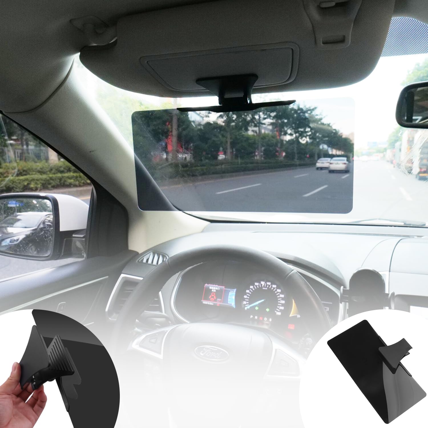 Amazon.com: Car Sun Visor Extender - Universal Car Visor Extender for ...
