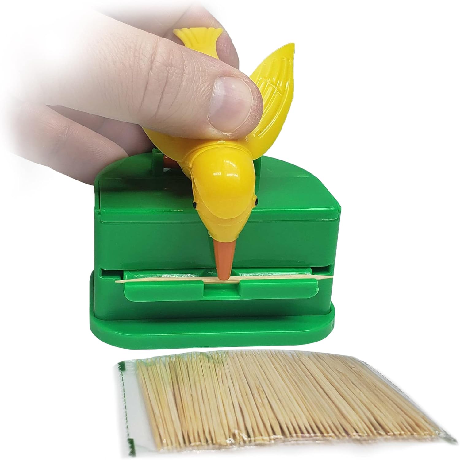 Amazon.com: Kitchen Discovery Bird Toothpick Dispenser – Toothpick ...