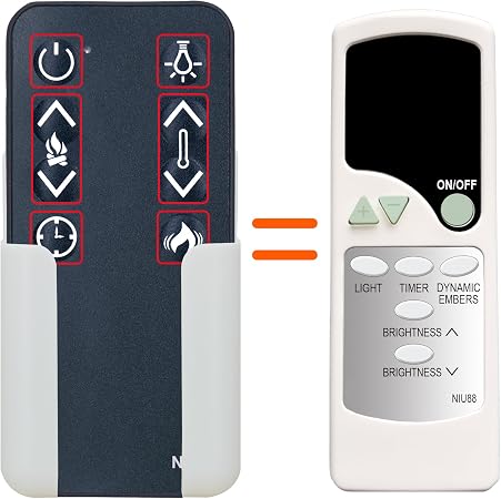 Amazon.com: Replacement Remote Control for Real Flame 4099 Electric ...