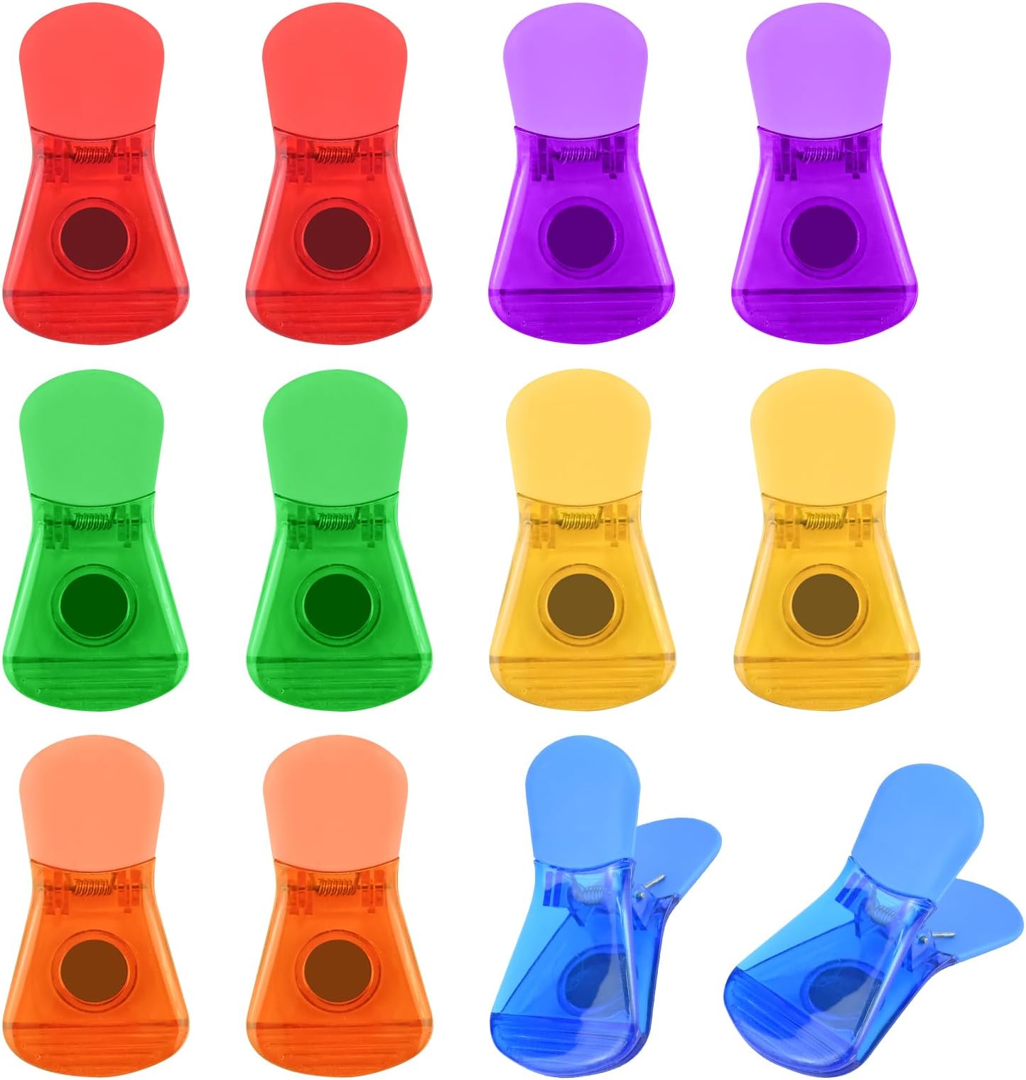 Amazon.com: 12PCS Chip Clips Bag Clips Food Clips - Magnetic Clips for ...