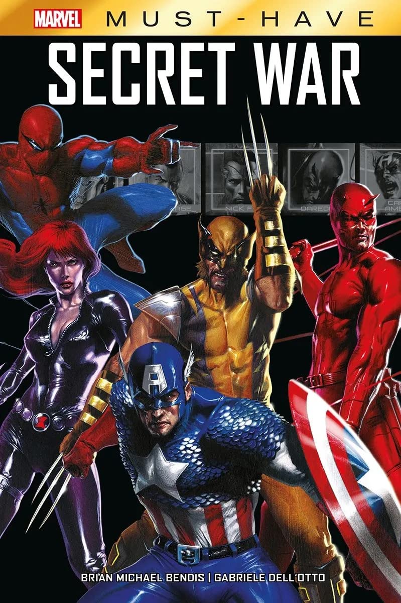 MARVEL MUST HAVE SECRET WAR: Dell Otto, Gabrielle, Bendis, Brian ...
