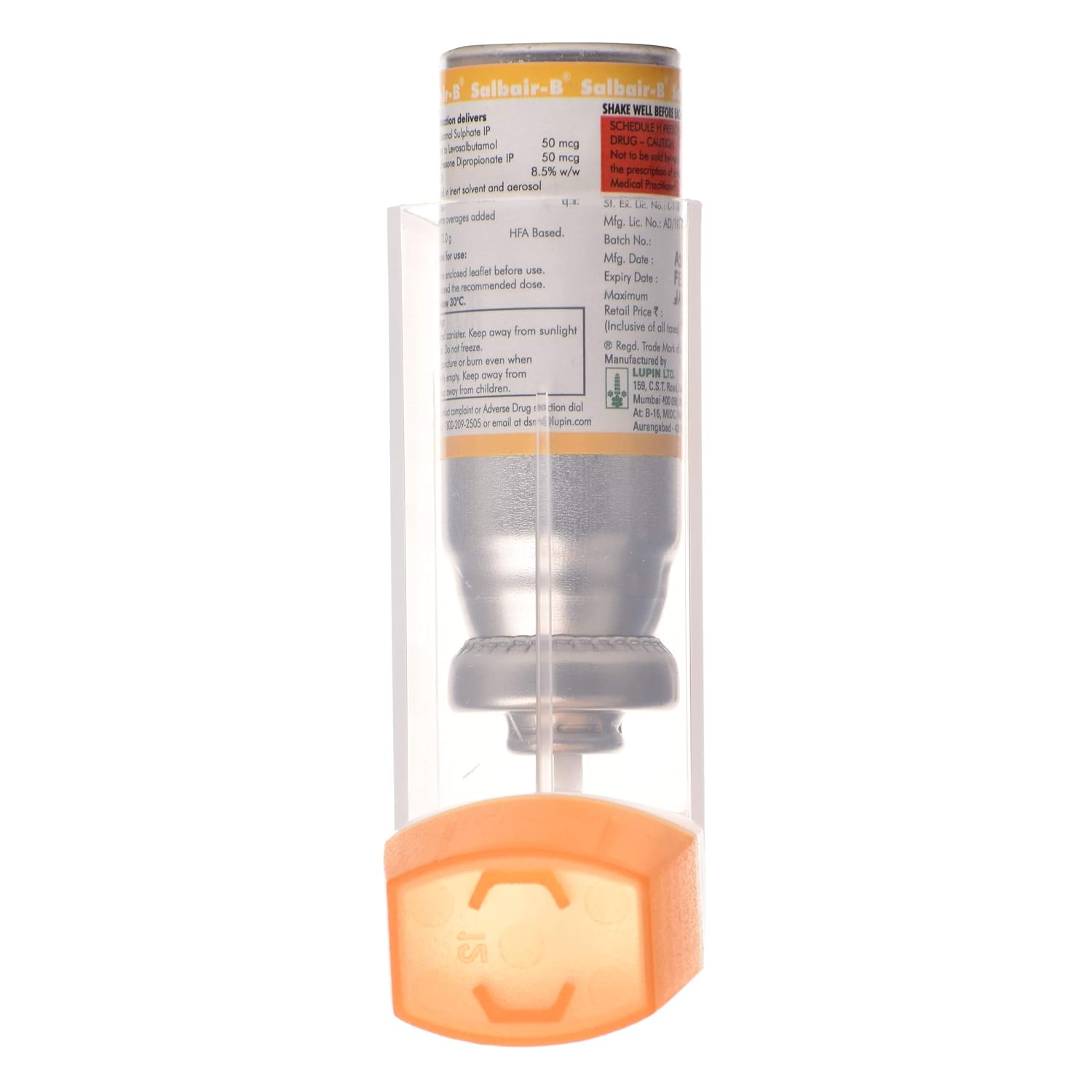 Salbair-B - Bottle of 200 Meter Doses Transhaler : Amazon.in: Fashion