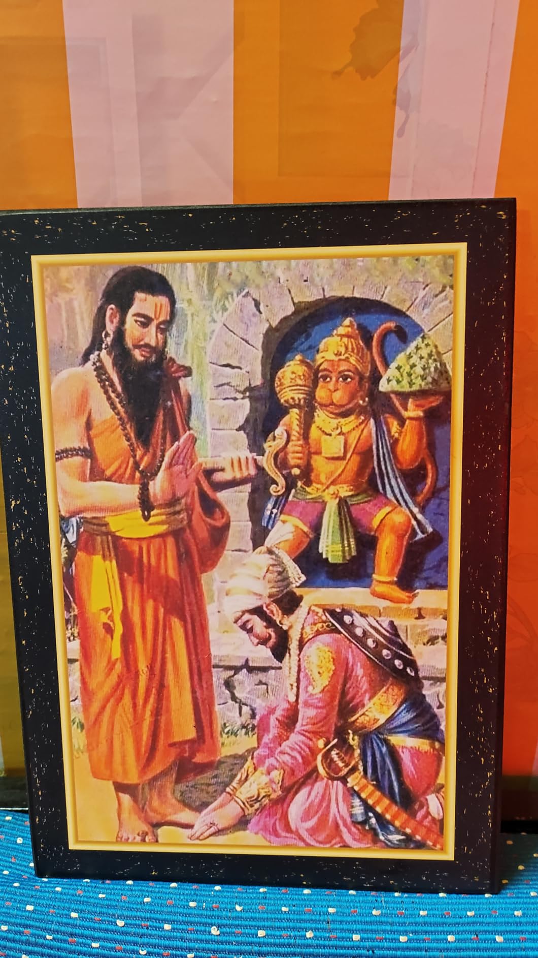 ARAAKA SHREE SAMARTH RAMDAS SWAMI ^ Laminated photo frame for wall ...