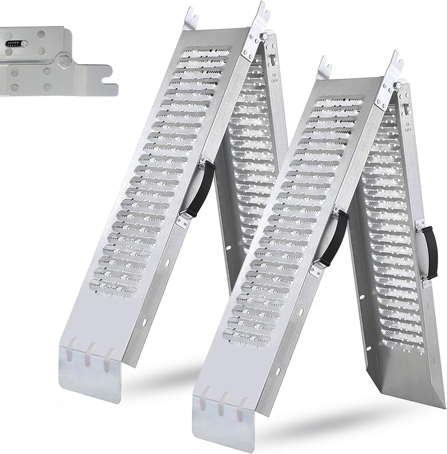 Denny International Van Ramps Heavy Duty – 2Pcs Galvanized Steel ...