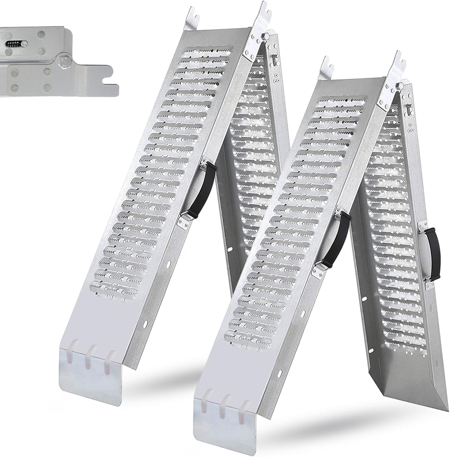 Denny International Van Ramps Heavy Duty – 2Pcs Galvanized Steel ...